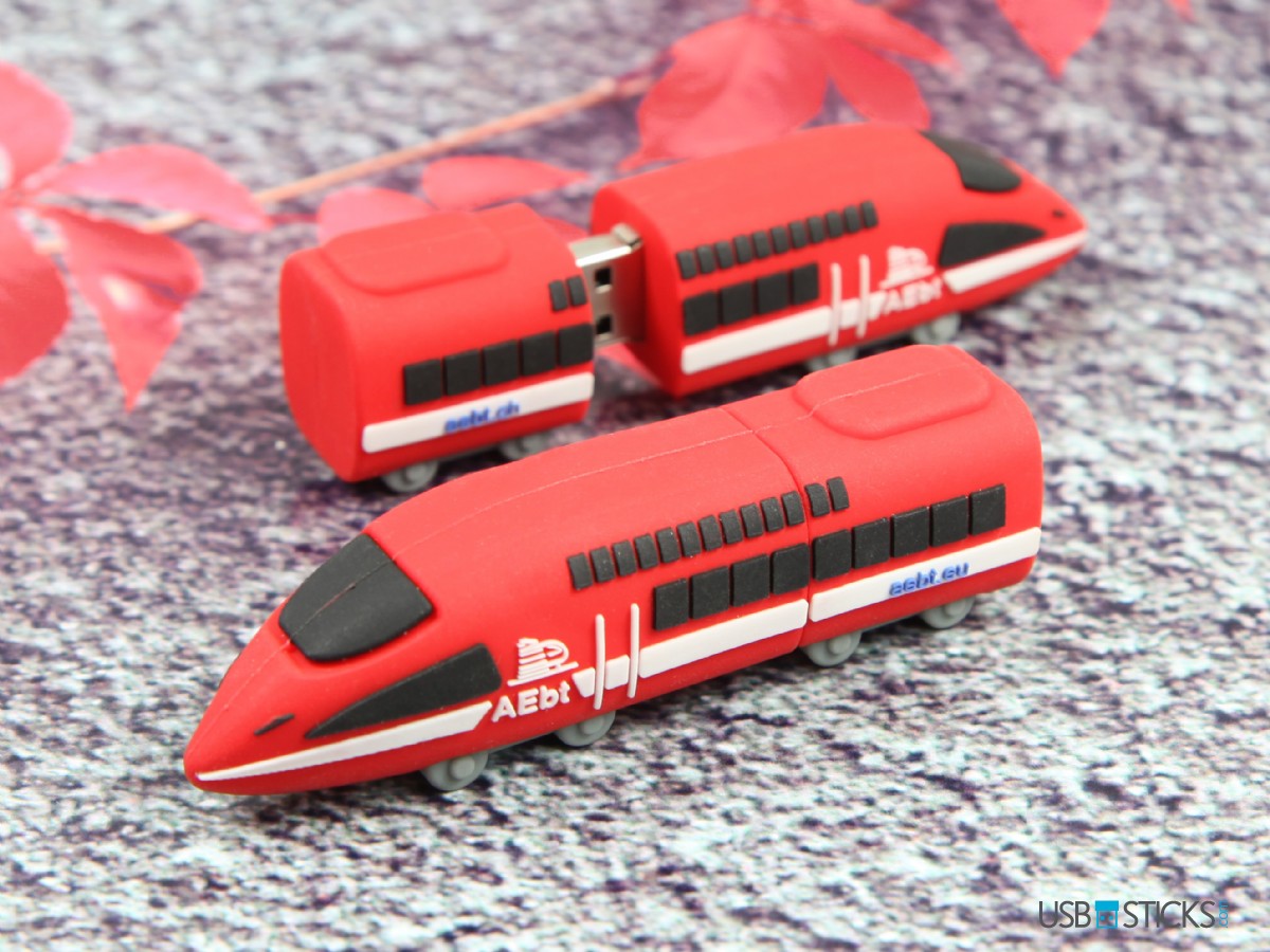 Individueller Zug, Lok oder Straßenbahn USB-Stick als Sonderanfertigung