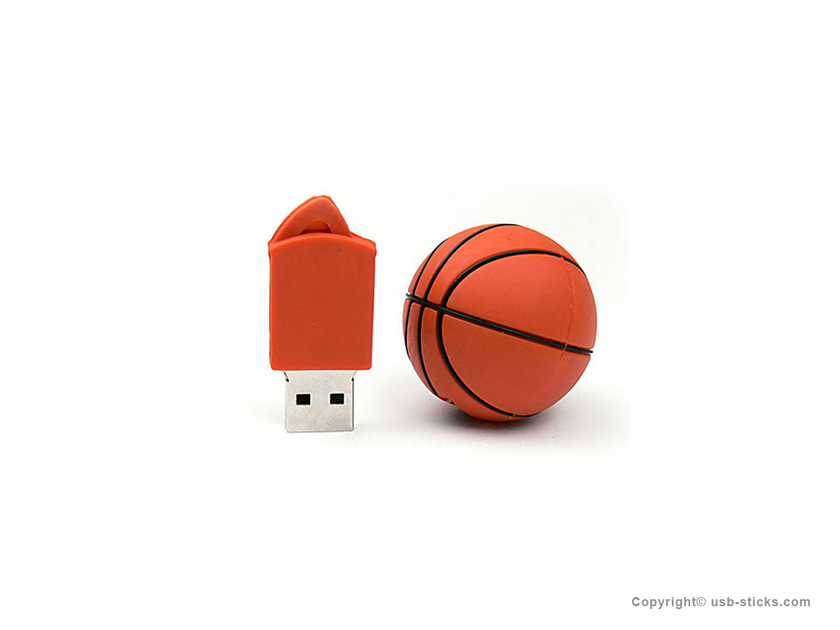 Individueller Basketball USB-Stick mit Logo