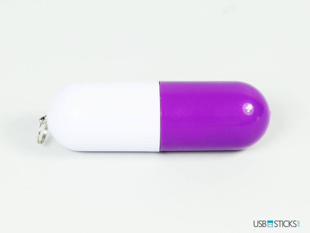 USB-Capsule, USB Pille in verschieden Farben, Pillenform USB-Stick mit ...