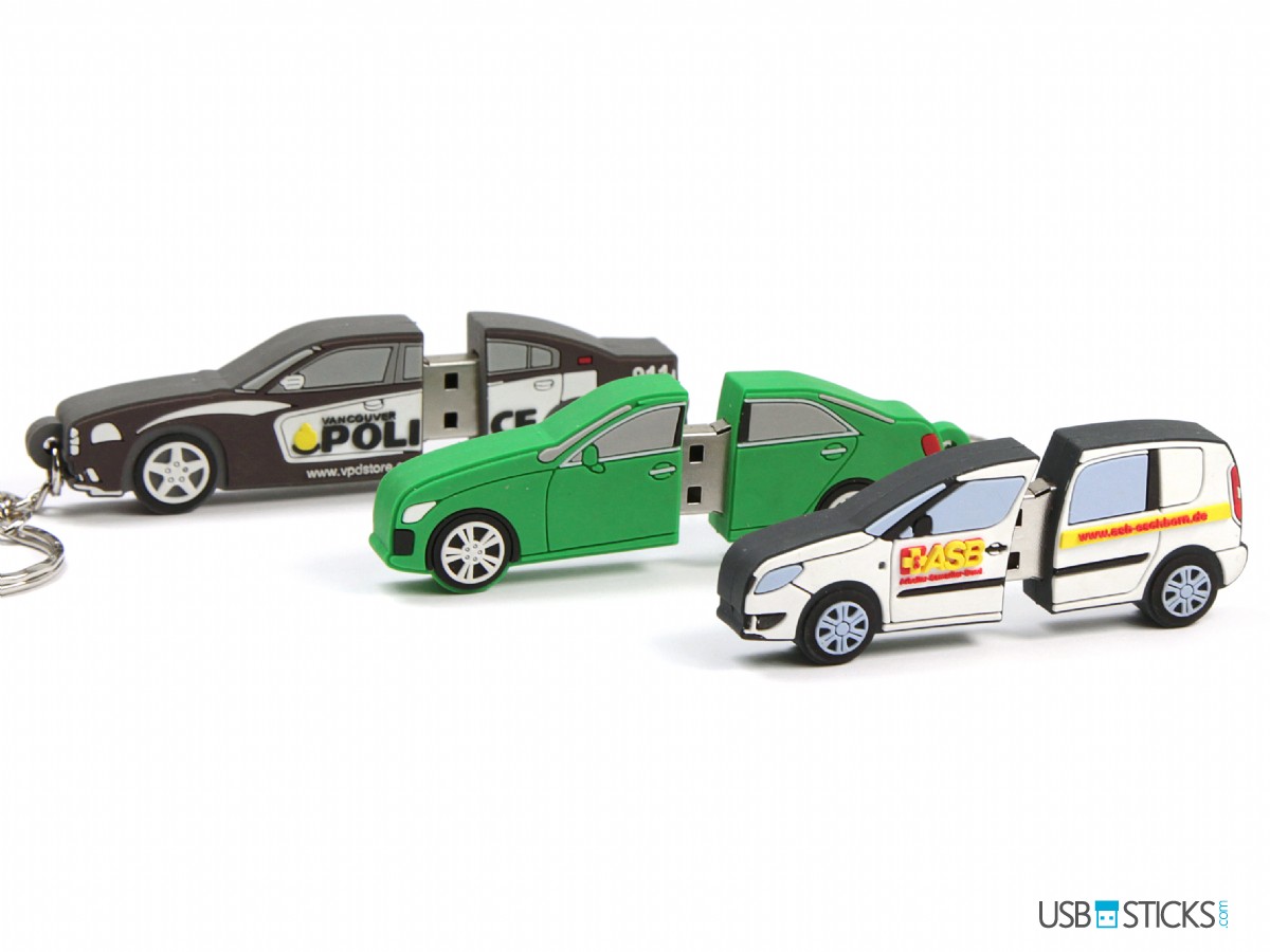 Individuelle Auto & PKW USB-Sticks als Sonderanfertigung